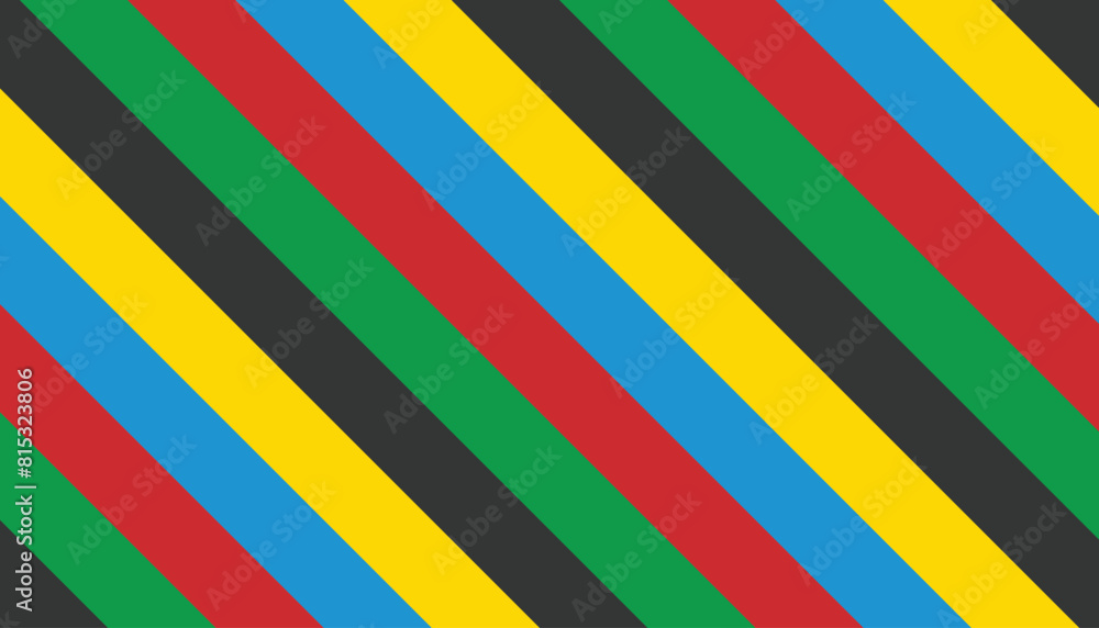 colorful background with Olympics logo colors. Olympic Games Paris 2024 ...