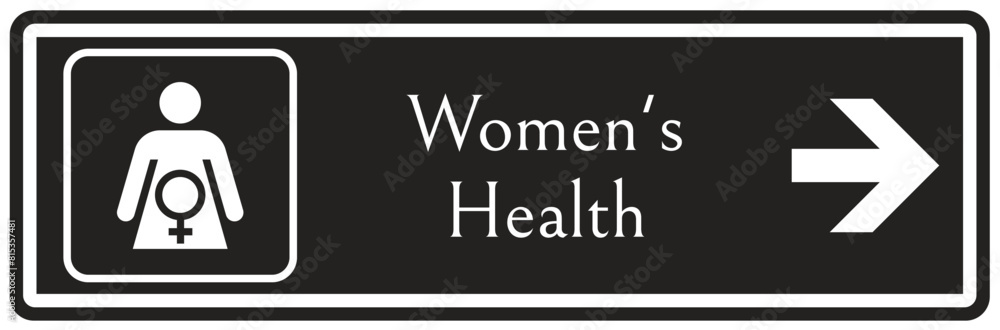 Women's health sign Stock Vector | Adobe Stock