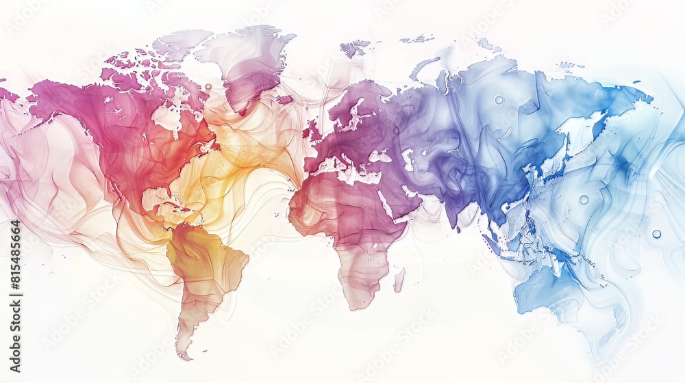 Stock-Illustration „Geospatial Visualizations: Explore geographic data ...