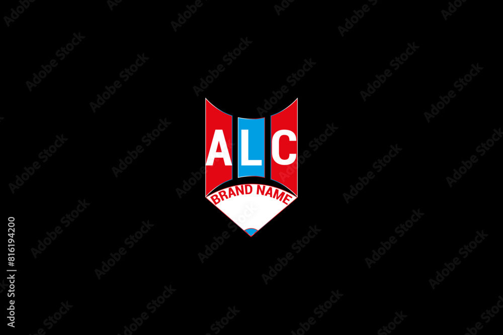 ALC letter logo vector design, ALC simple and modern logo. ALC ...