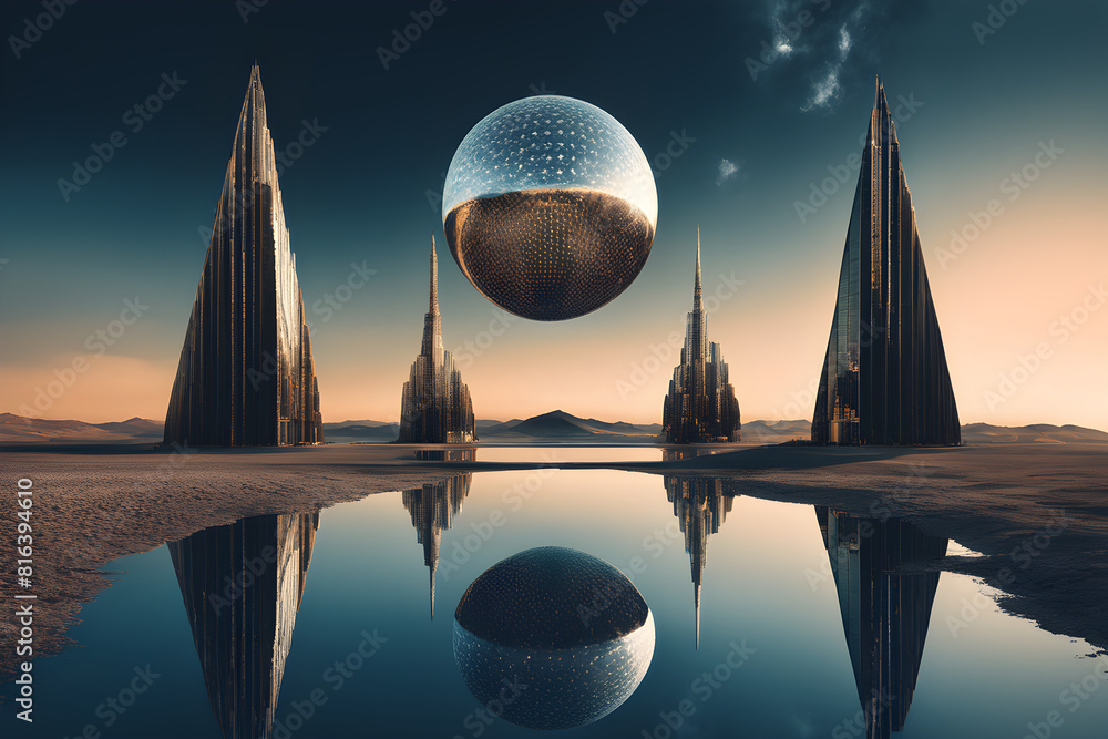 Mirror Universe, Parallel Reality, Surrealistic duality Etheral ...