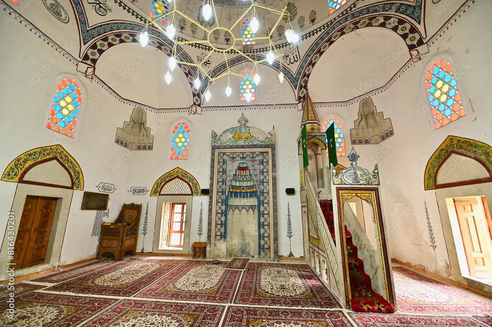 Islamic Interior of Koski Mehmed Pasha Mosque in Mostar Old Town ...