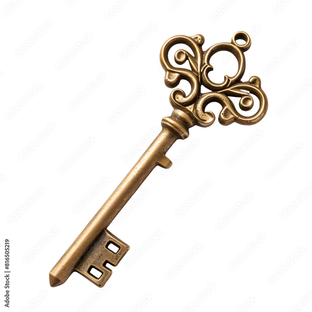 cute key, PNG image, no background Stock Photo | Adobe Stock