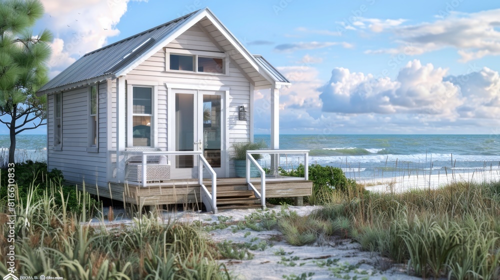 Coastal tiny house blueprints, offering a glimpse into the ...