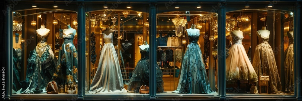 Captivating High Fashion Window Displays Showcase the Allure and ...