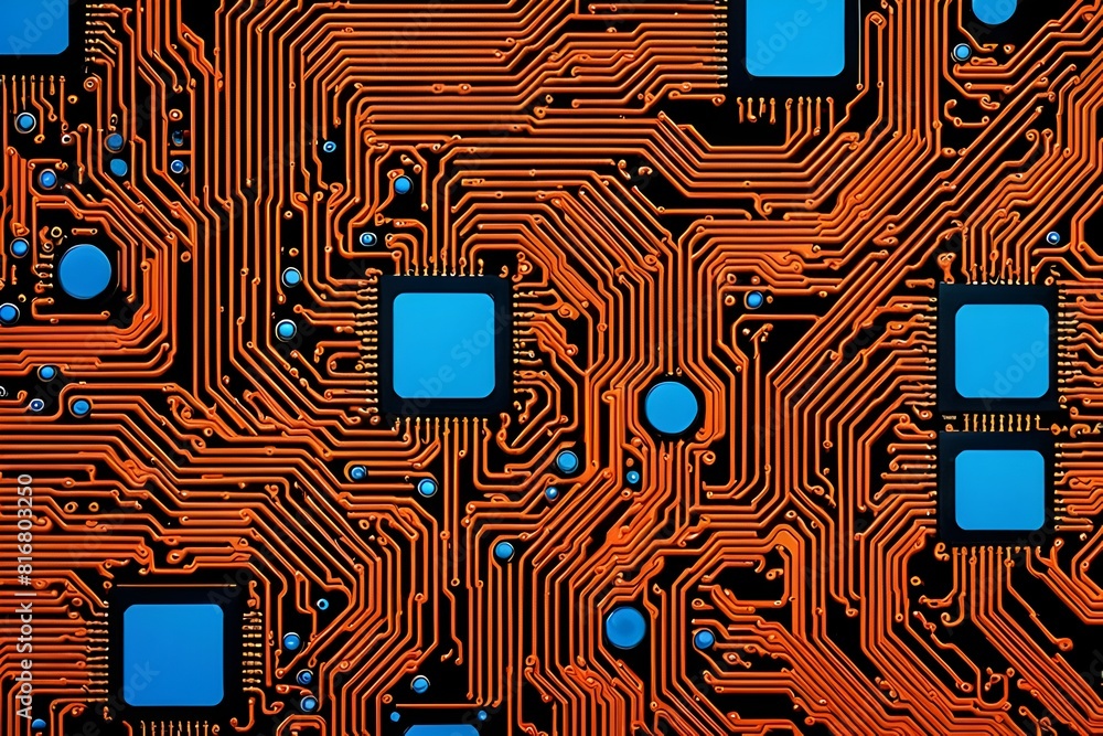 orange-blue-technology-backgroundorange-and-blue-technology-background ...
