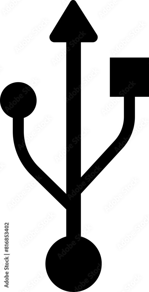 Usb icon , Flash disk sign and symbol. flash drive sign icon in modern ...