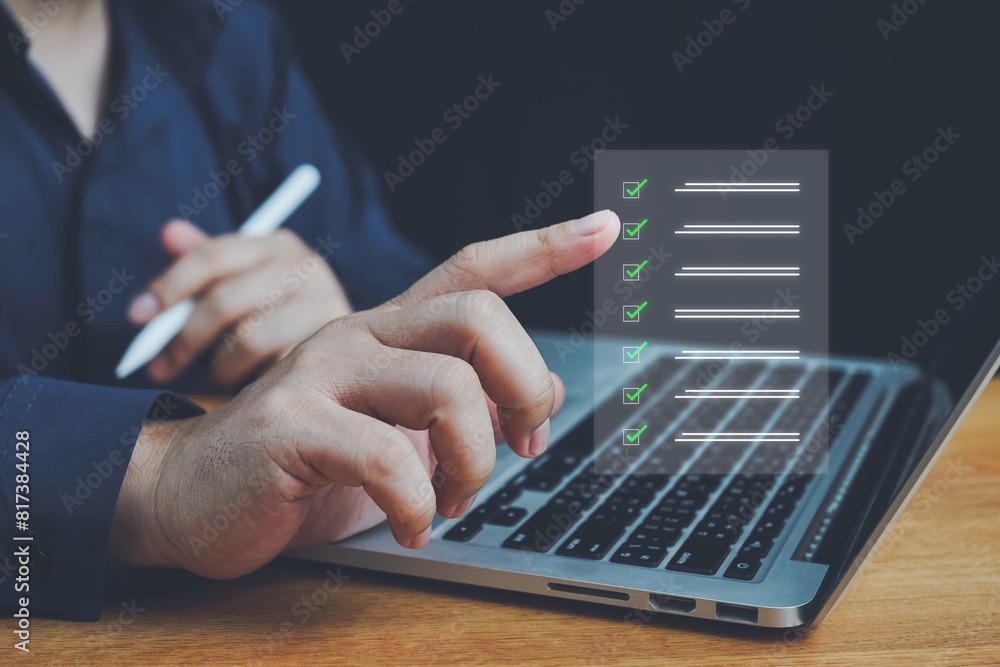 Document management system DMS. Assessment form, questionnaire ...