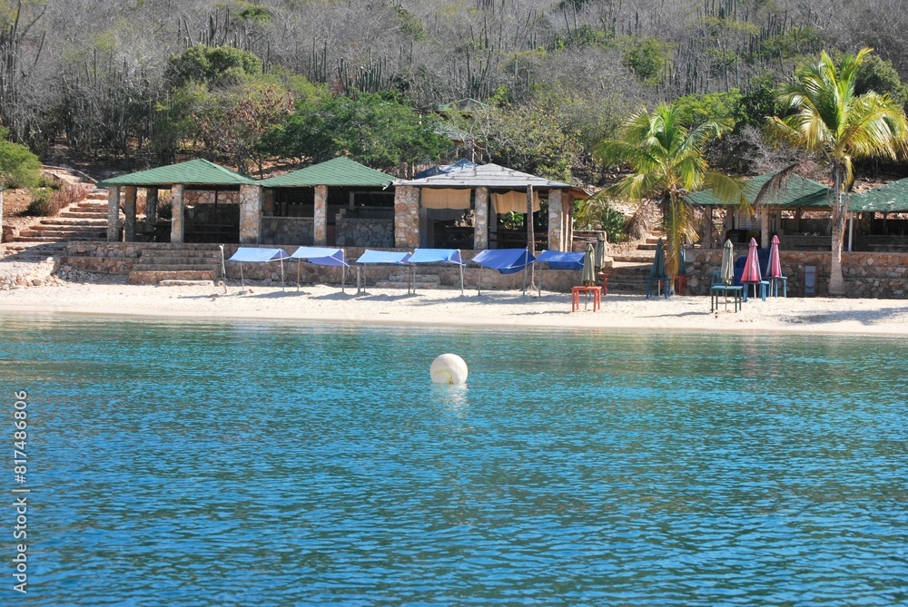 Photo Stock Paisajes marinos en el Parque Nacional Mochima Estado Sucre ...