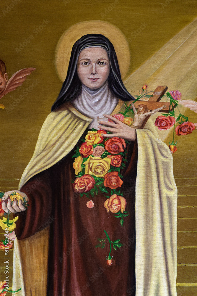 Стоковое фото «St. Therese of Lisieux, also known as St. Therese of the ...