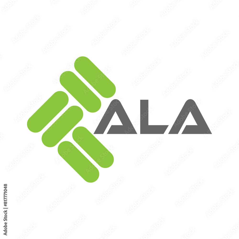 ALA letter logo vector design, ALA simple and modern logo. ALA ...