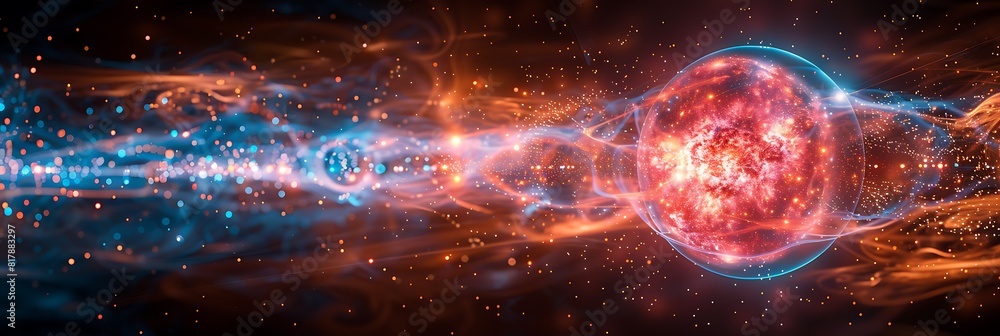 Electromagnetism Reflections Closeup shots of electromagnetic field ...