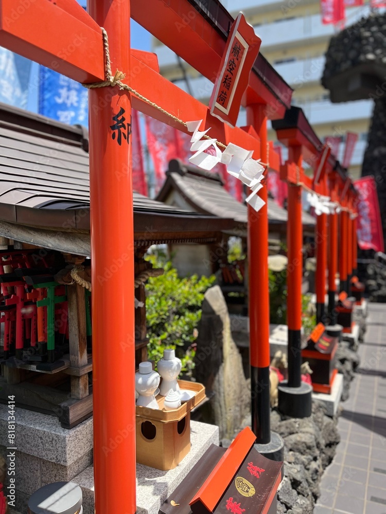 Anamori Inari Shrine (Ota Ward, Tokyo) shrine of heaven Stock Photo ...