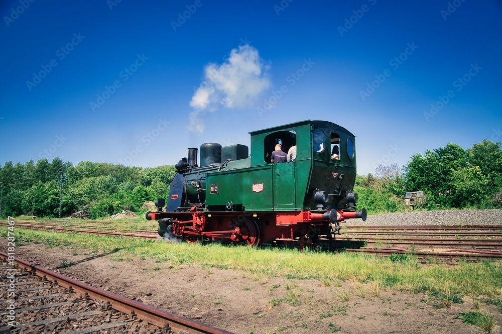 Alte Lokomotive - Alte Dampflok - Old Steam Locomotive - Vintage ...