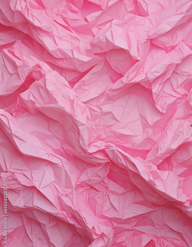 textura de papel arrugado color rosa 3 Stock Illustration | Adobe Stock