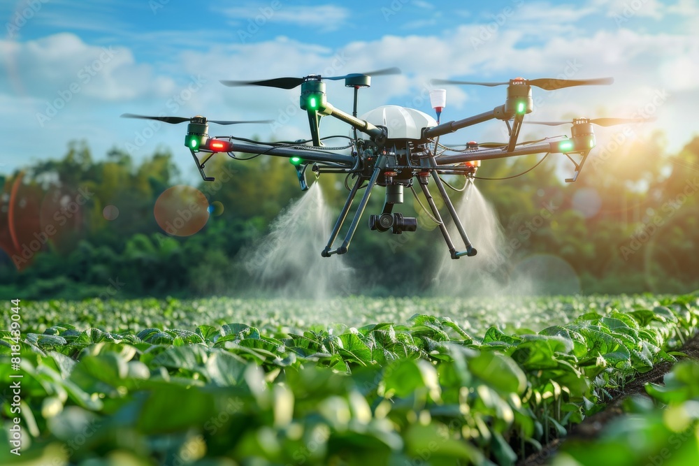 Eco friendly drone technology transforms tulip fields in 5G farming ...