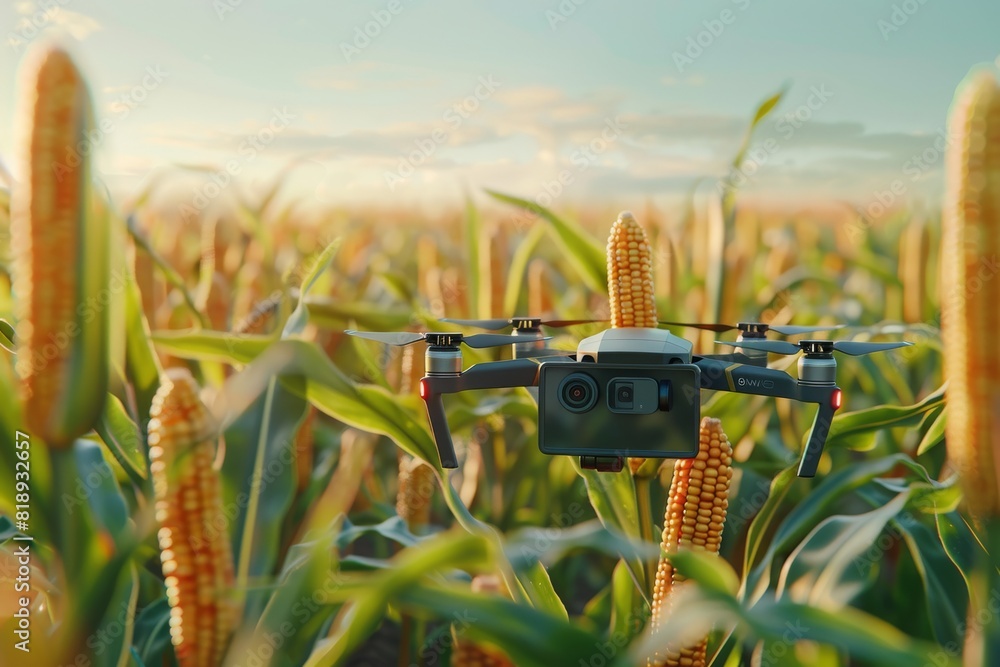 Crop protection with agritech drone systems for farm automated farming ...
