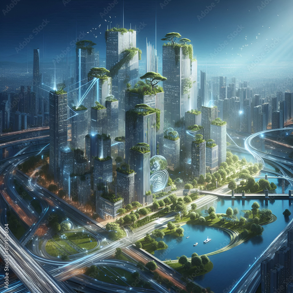 Generative AI architects create buildings that blend into the natural ...