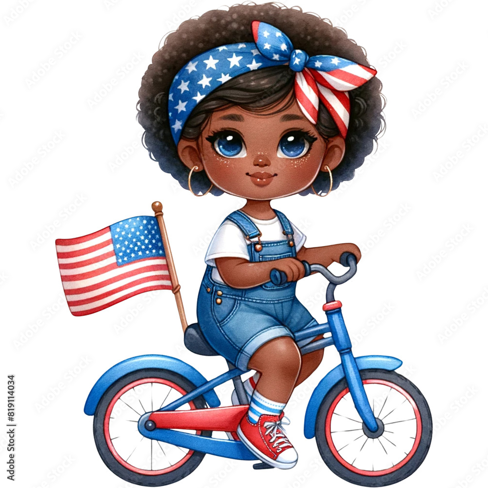 Patriotic Girl Clipart,American Pride,4th of July PNG ,Veteran Day ...