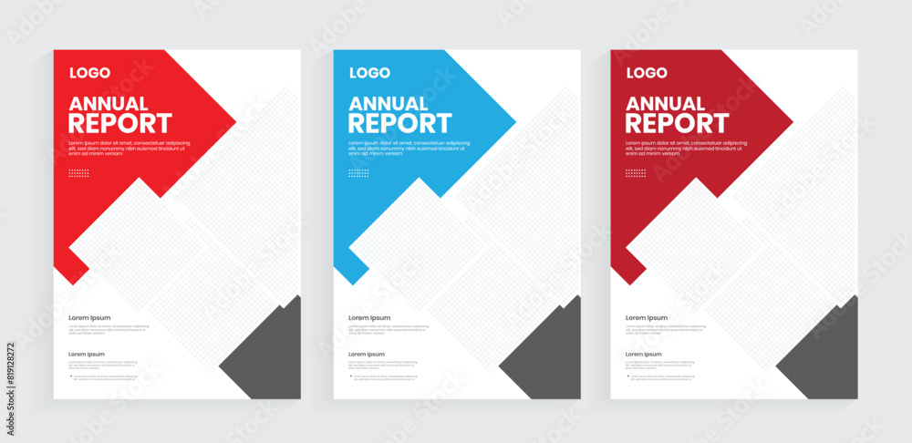 A4 annual report cover design, company brochure cover template ...