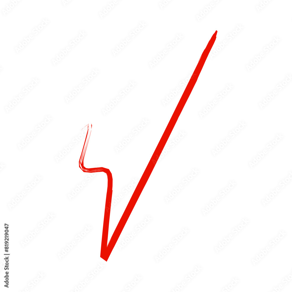 hand draw doodle check mark. Hand drawn check and arrows signs. doodle ...