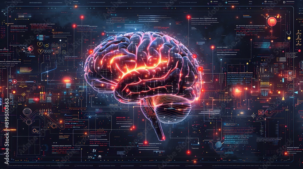 Explore the cutting-edge of artificial intelligence with our advanced digital interface ...