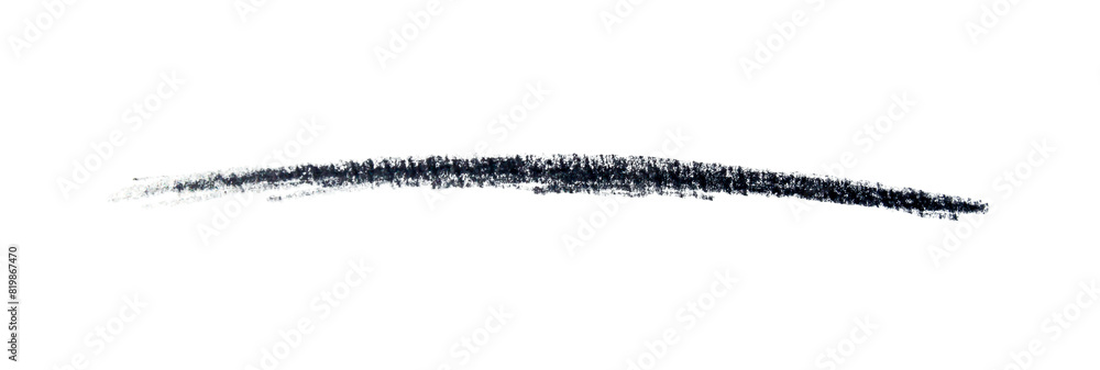 Hand drawn pencil stroke line design element transparent background ...