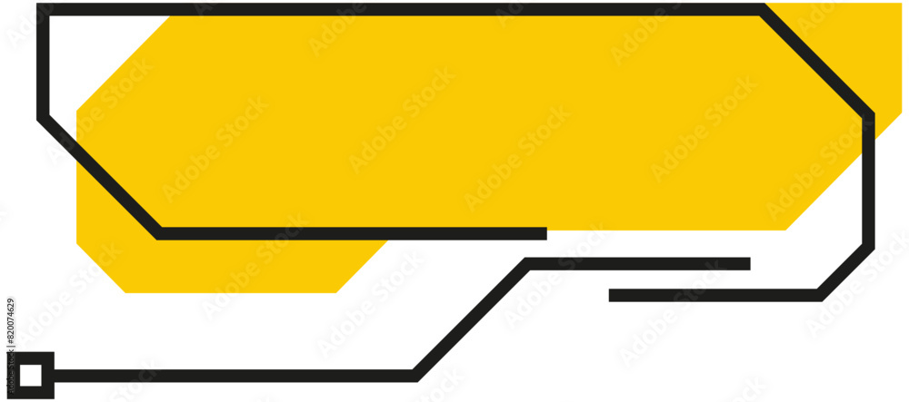 Vektor Сallouts titles .Digital callouts .Callouts titles banner ...