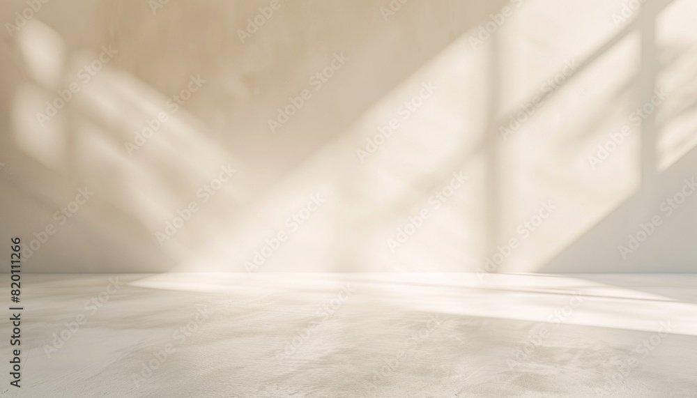 Empty abstract background in neutral beige colors for business product ...