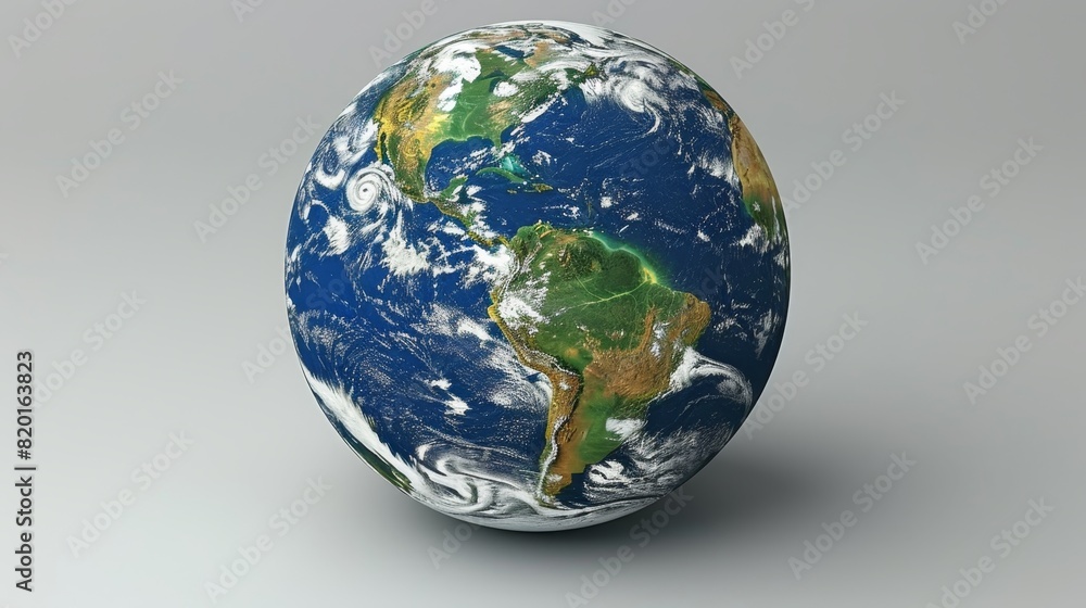 Global communication and internet concept in 3d render with a depiction ...