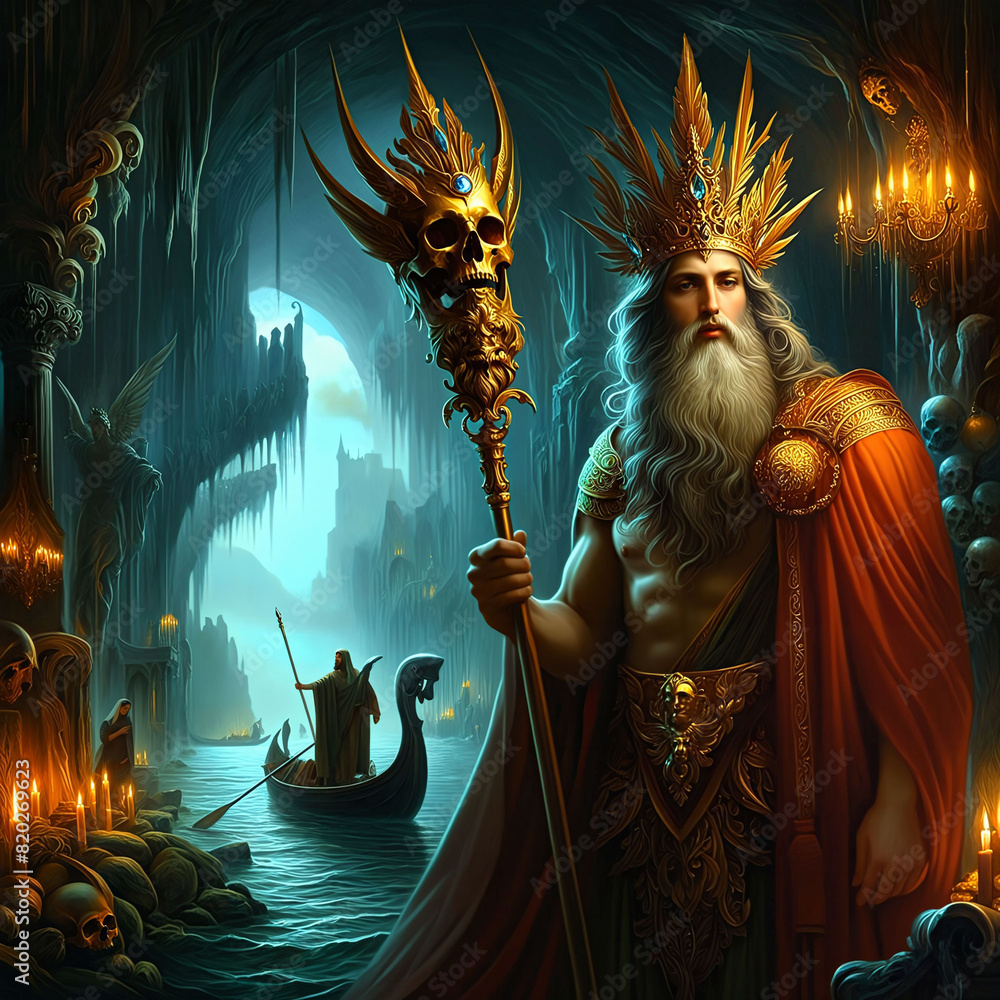 Hades Greek god of the underworld. Ruler over death and the dead ...