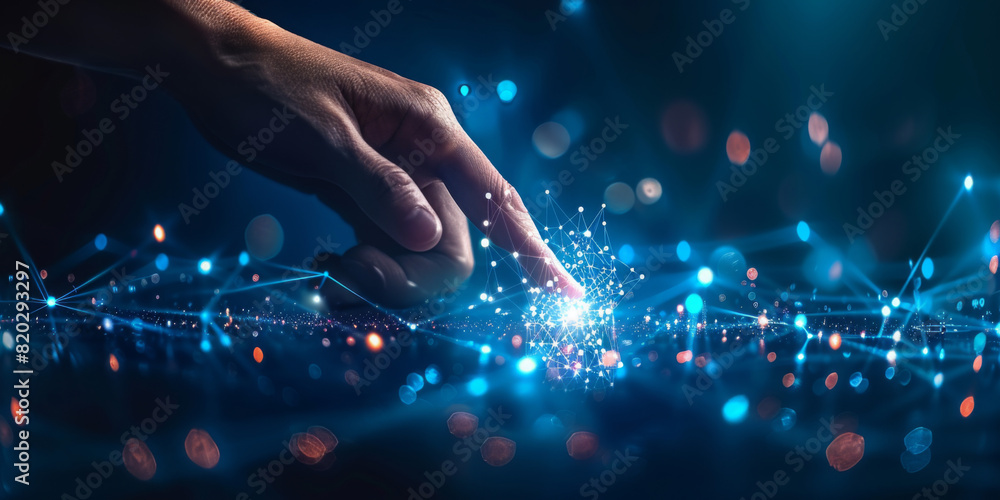 Stock-Illustration „Digital transformation conceptual for next ...
