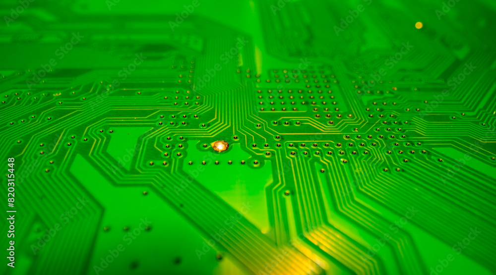 Technology background with circuit board. Electronic computer hardware ...