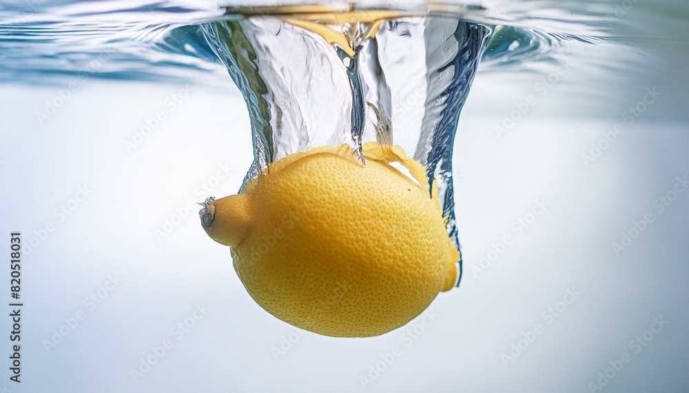 lemon Small water bubbles submerged in water, wallpaper texture ...