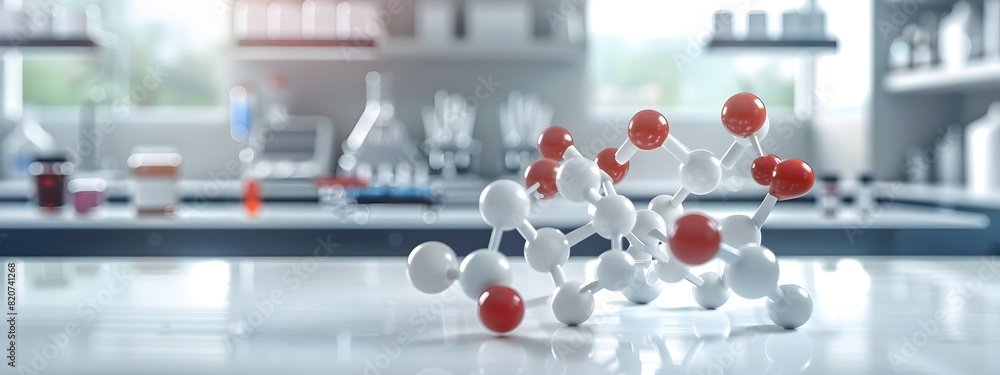 Intricate Medical Drug Dissected A D Molecular of a Potent Medical ...