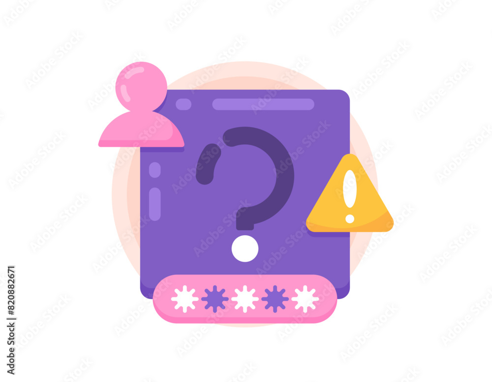 forgot password. security or protection system. password reset service ...