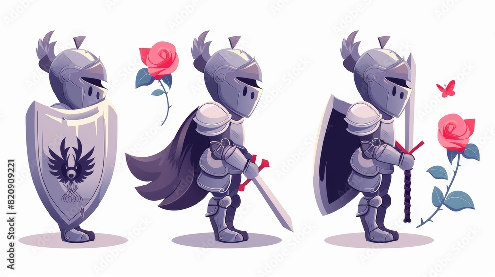 This rpg game character is dressed in a helmet and armor for a medieval ...