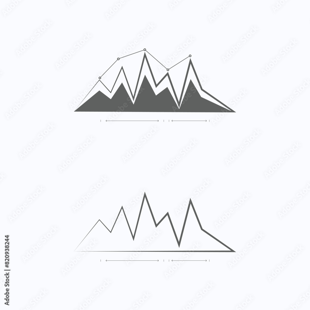bar chart histogram business infographics, Graphs and charts set ...