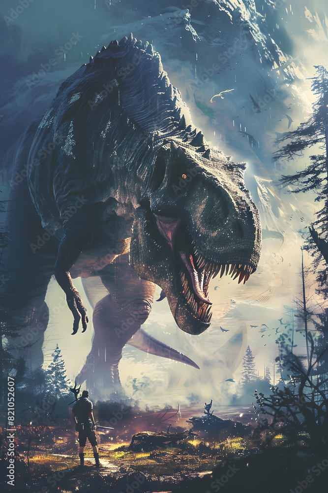 Errant Megalosaurus: Kinetic art of a lonely, realistic dinosaur ...