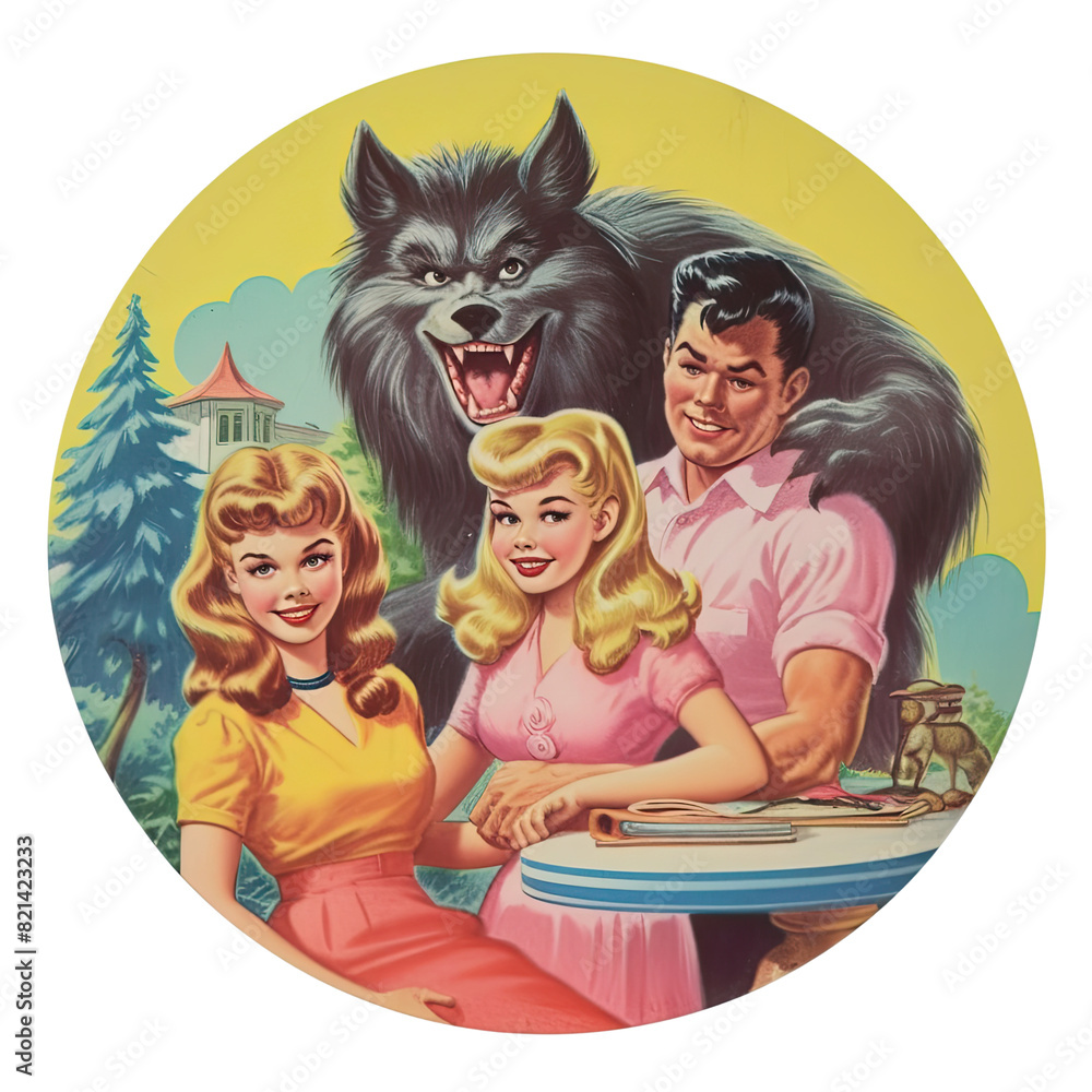 Artwork Created using Generative AI. Mischievous Sprites to Gentle ...