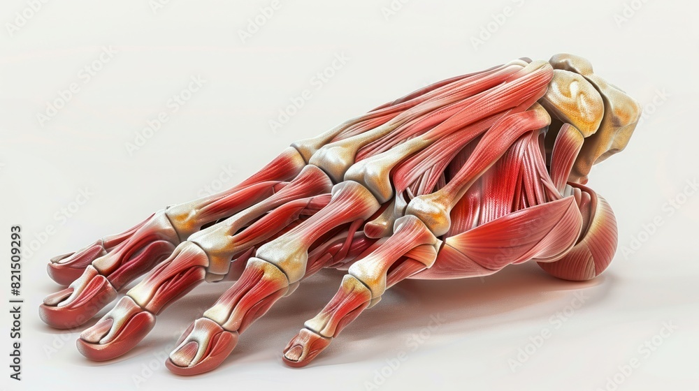 The anatomy of the human hand is medial and middle plantar muscles ...