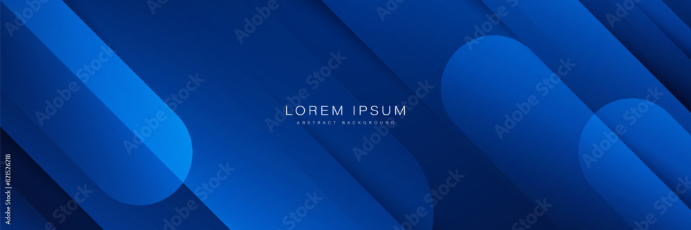Modern abstract blue background with shadow. Blue gradient diagonal ...
