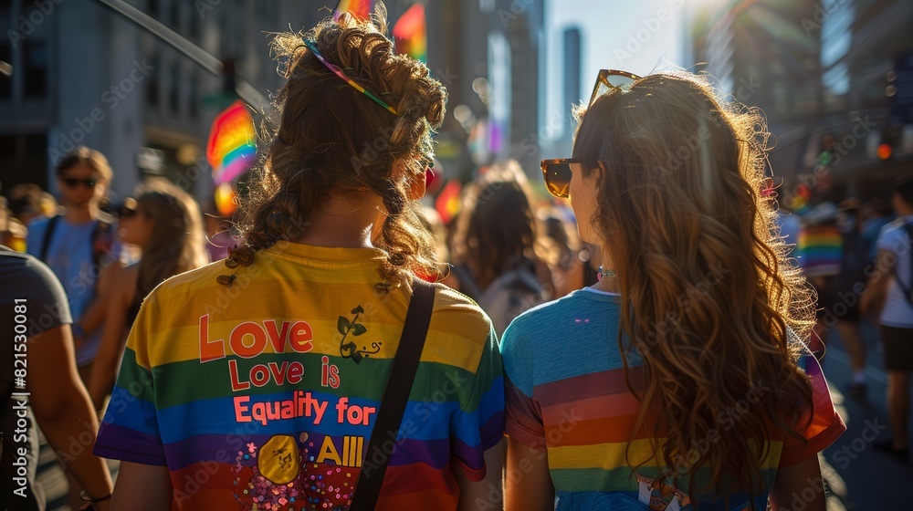 LGBTQA+ , LGBT : A close-up photo of hands holding rainbow painted ...