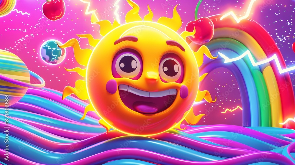 Vintage groovy vibe posters with motivational phrases. Modern ...