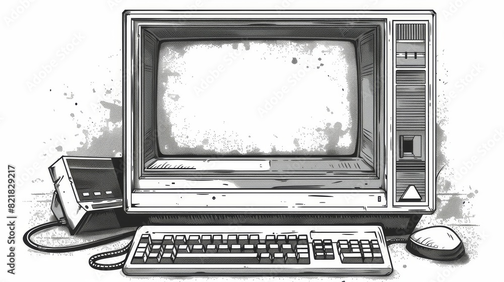 Retro pc desktop dialog window templates and pop-up user interface ...