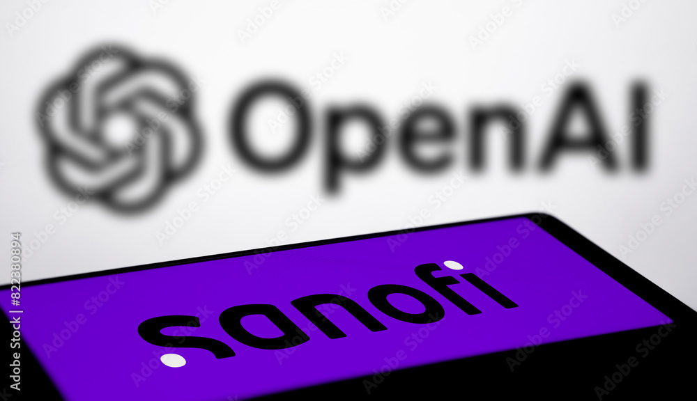 Dhaka, Bangladesh- 21 May 2024: Sanofi logo is displayed on smartphone ...