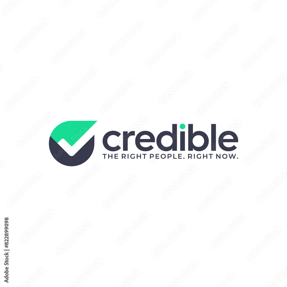 Check technology logo vector illustration Stock Vector | Adobe Stock