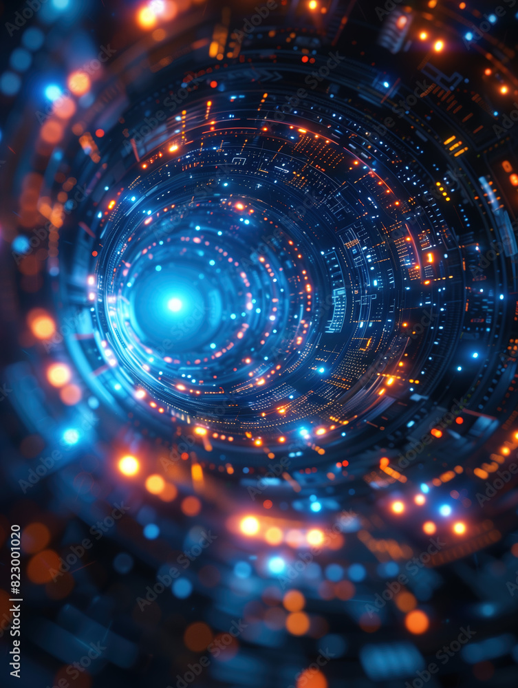 Tech Matrix Computer Backgrounds, Futuristic Desktop Wallpapers, Robot ...