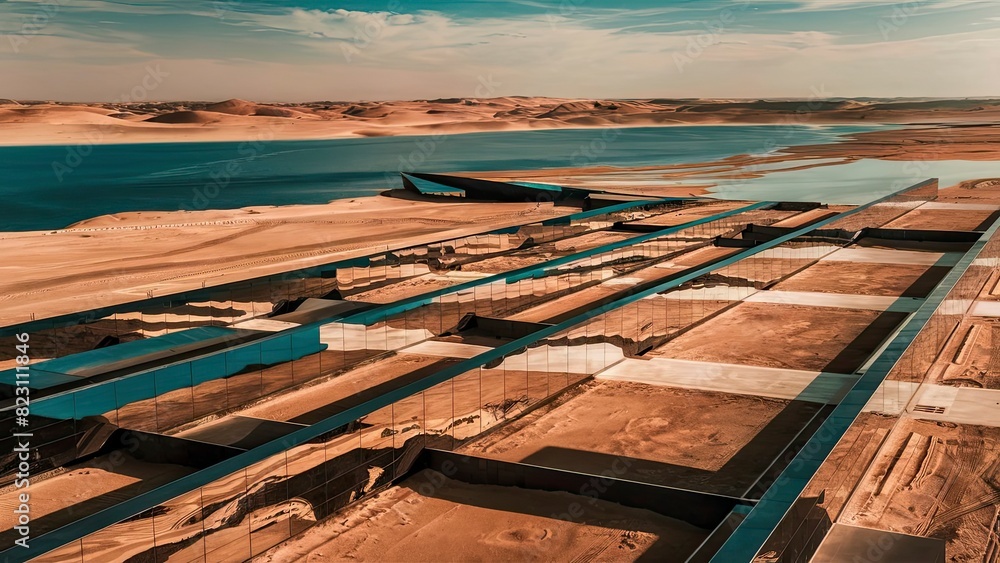 NEOM Desert City project Saudi Arabia Futuristic Eco city Buildings ...