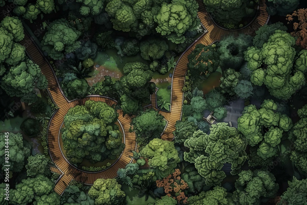 DnD Battlemap Elven Grove Battlemap: A detailed fantasy map for role ...